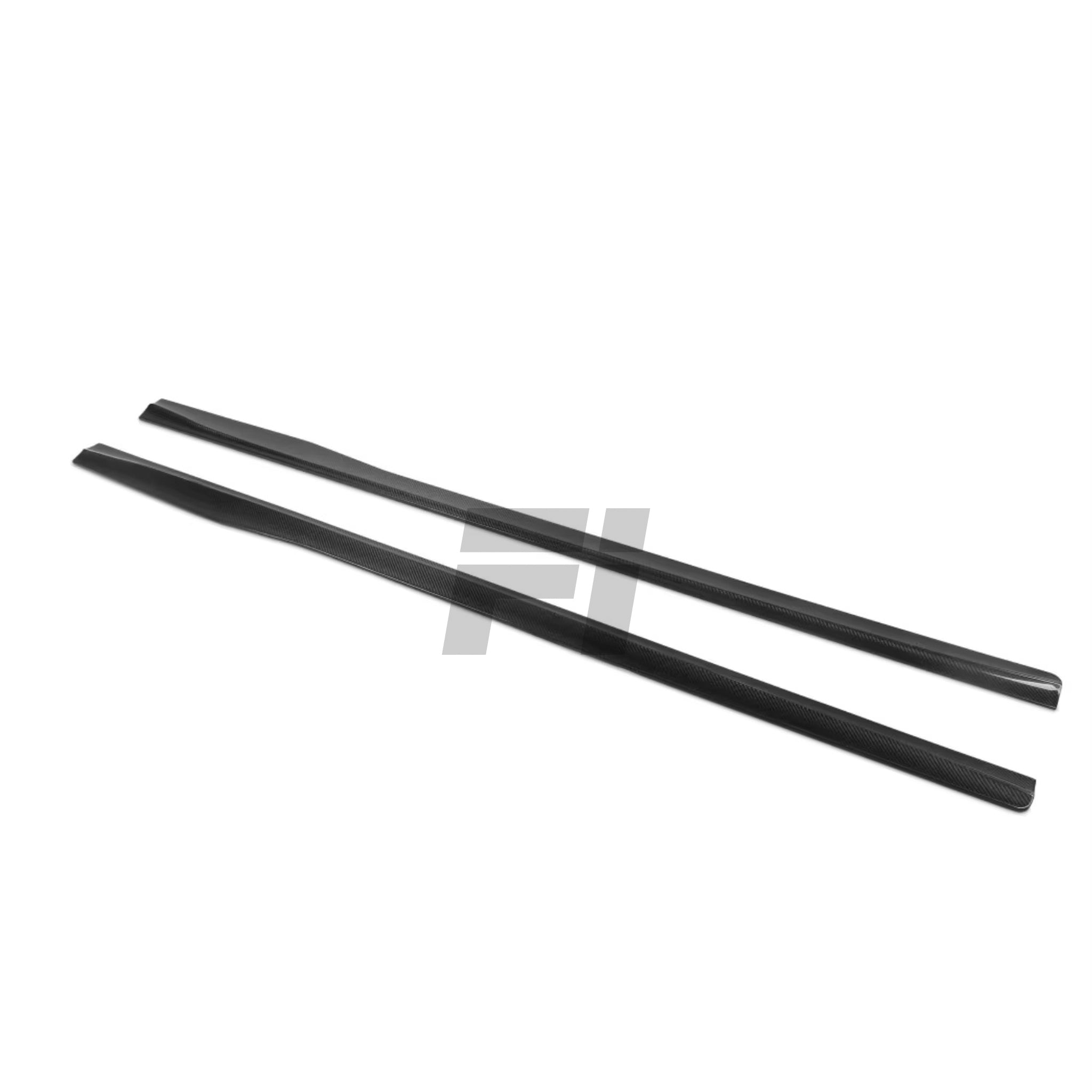 MP Style Carbon Fiber Side Skirt Extensions | F87 M2 Competition ...
